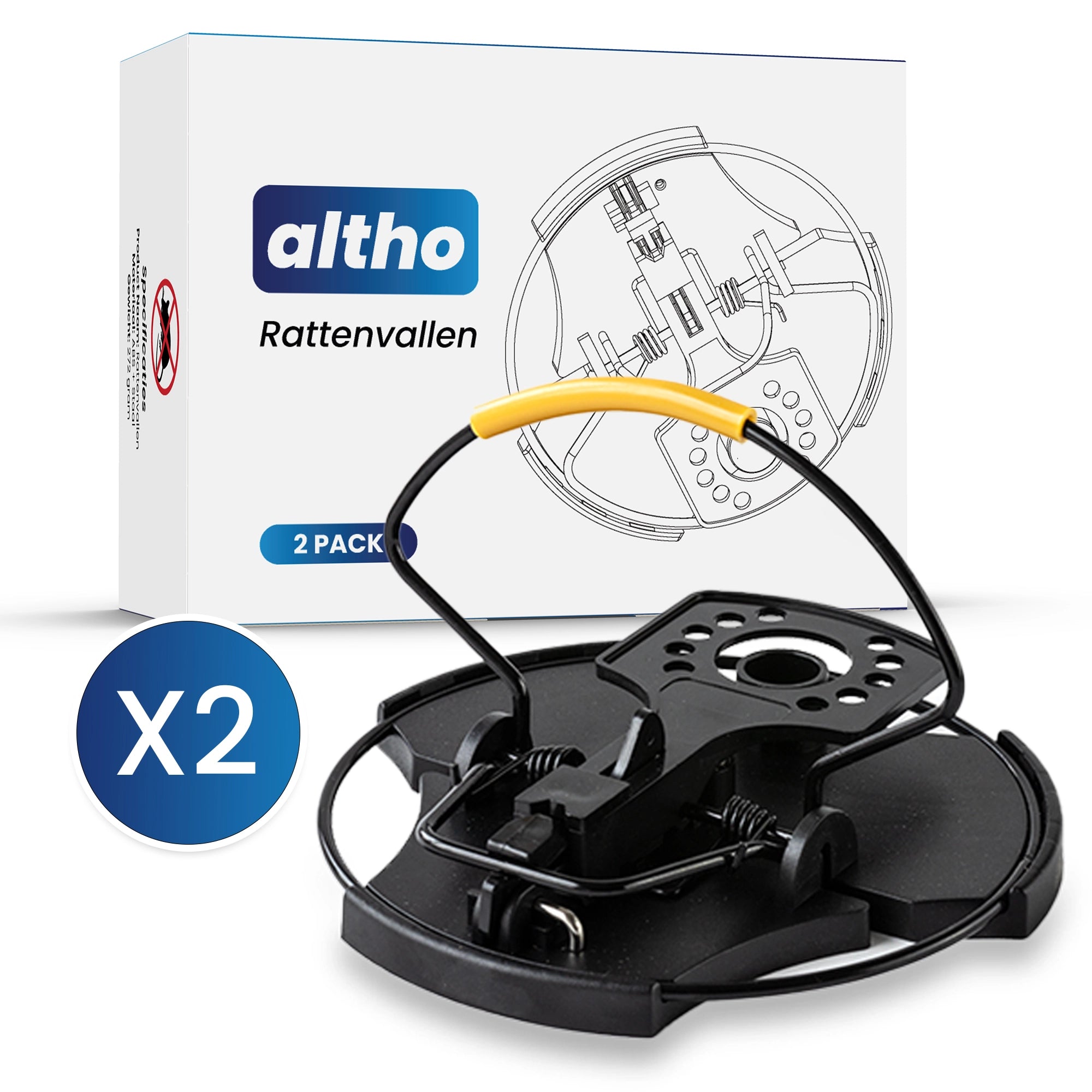 Altho Rattenvallen: Effectieve bestrijding tegen ratten – Altho Pest ...